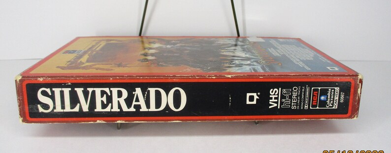 Silverado VHS 1985 Kevin Costner, Jeff Goldblum - Etsy