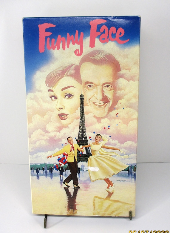 Funny Face VHS 1995 Fred Astaire Audrey Hepburn - Etsy
