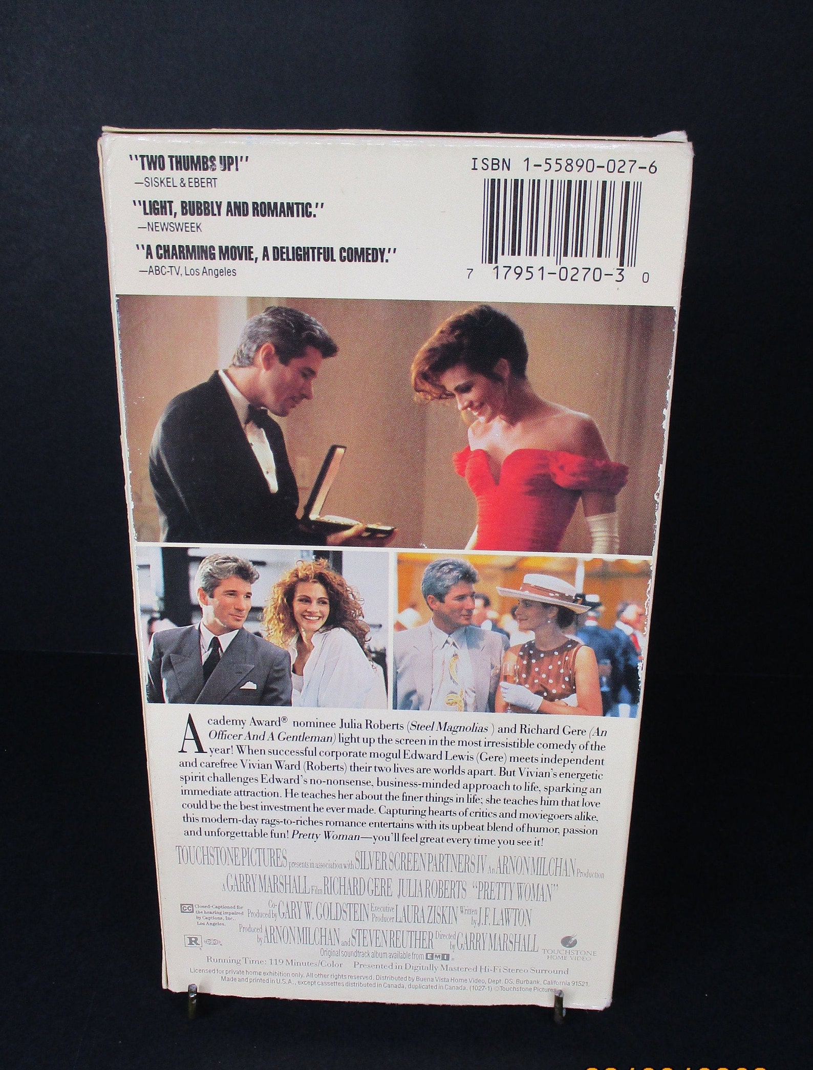 Pretty Woman VHS 1990 Julia Roberts Richard Gere Ralph - Etsy