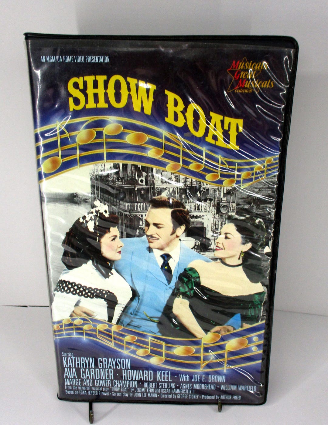 Show Boat (VHS, 1987, Clam-shell, Great Musicals Collection) Ava ...