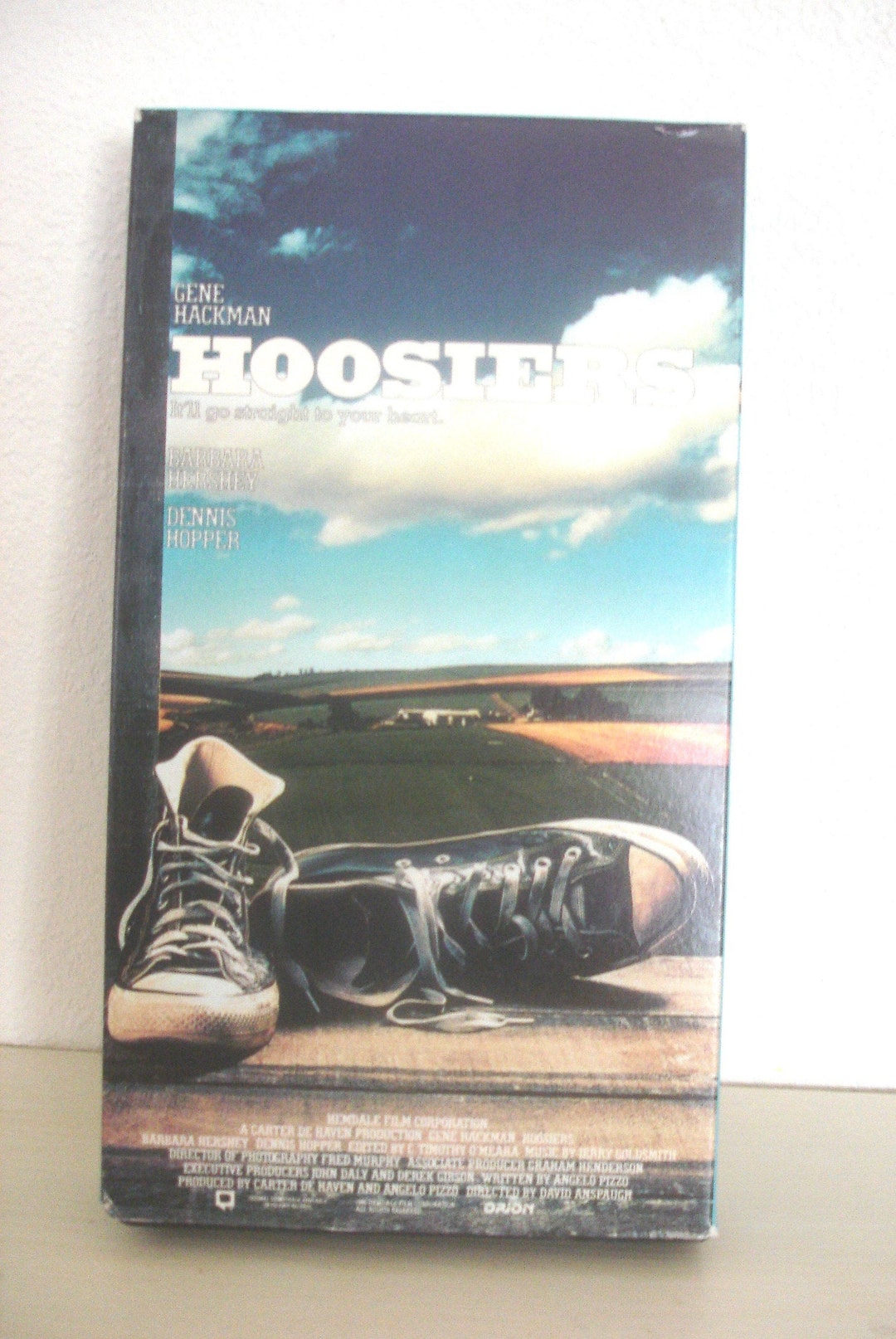 Hoosiers (VHS 1988) Gene Hackman, Dennis Hopper, Barbara Hershey - Etsy