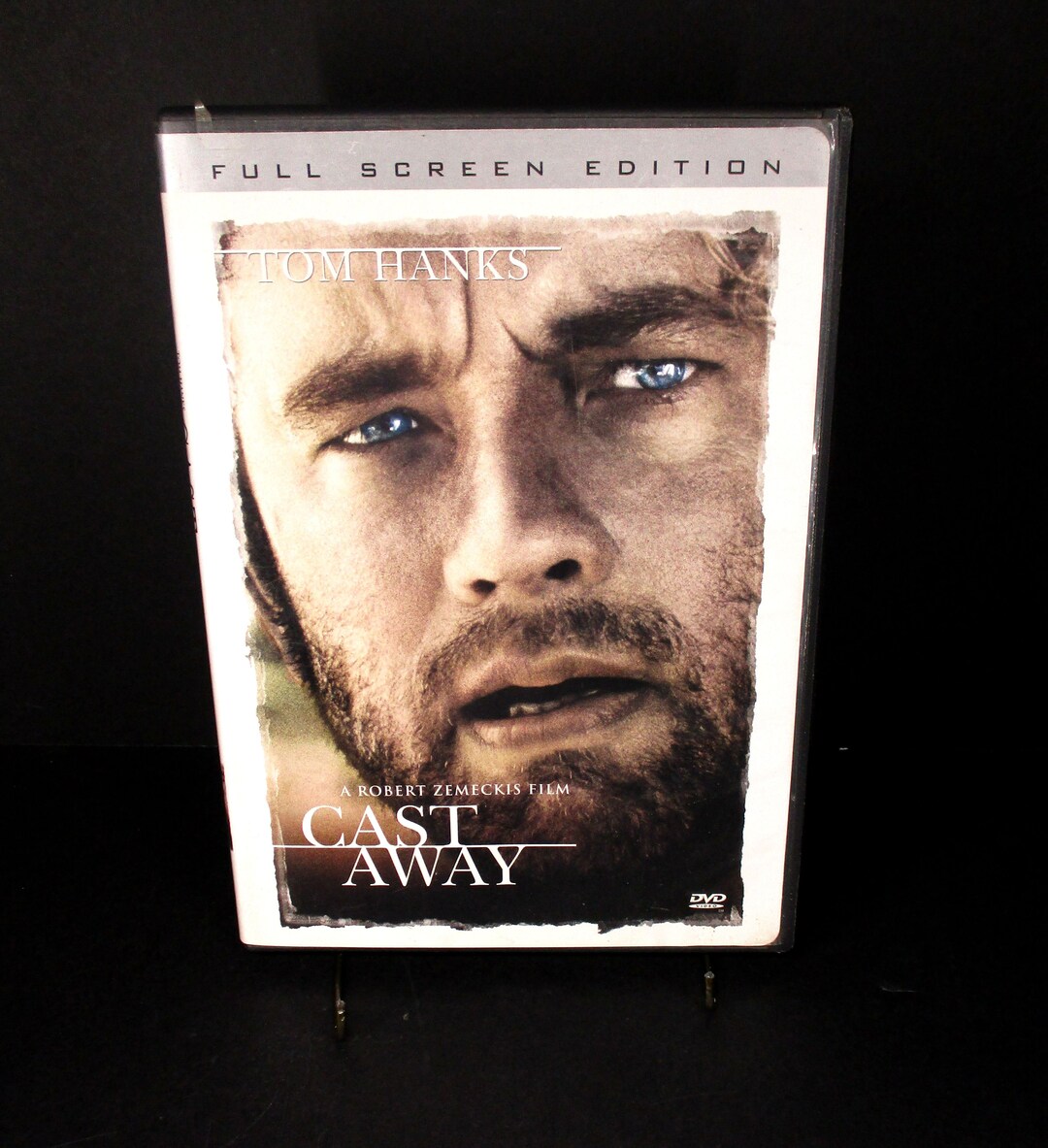 Cast Away (DVD, 2002, Full Screen) Tom Hanks, Wilson - Etsy