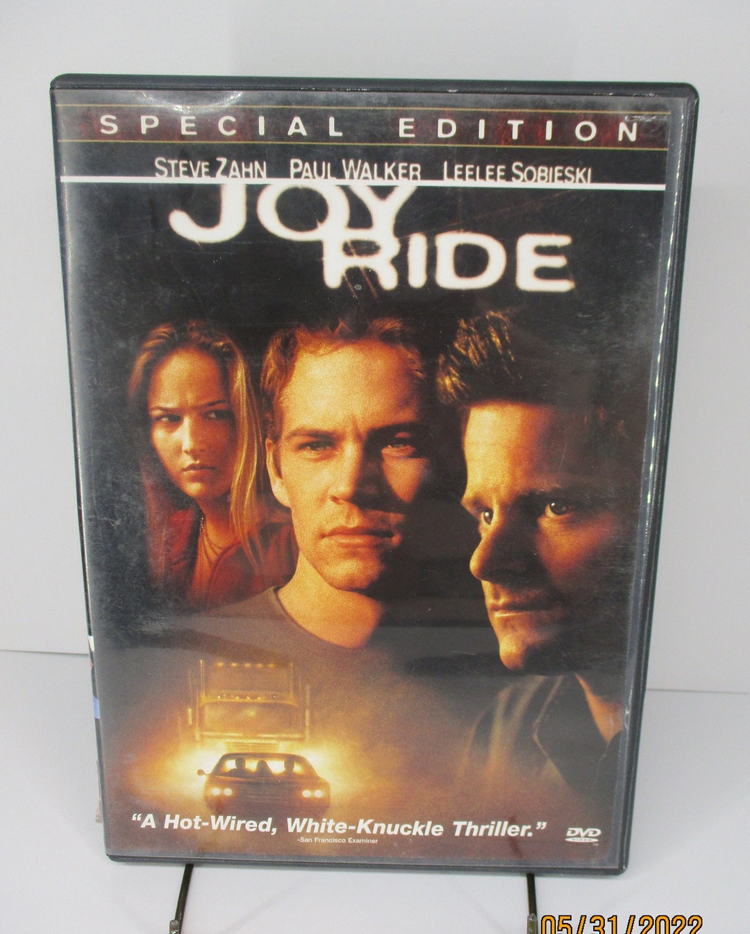 Joy Ride DVD, 2001 Paul Walker, Leelee Sobieski - Etsy