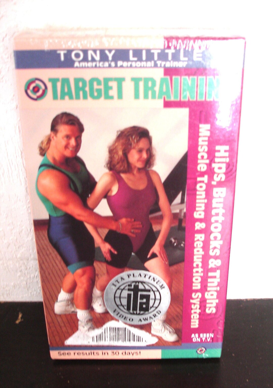 Tony Little Target Training: Hips, Buttocks & Thighs Reduction VHS 1993 ...