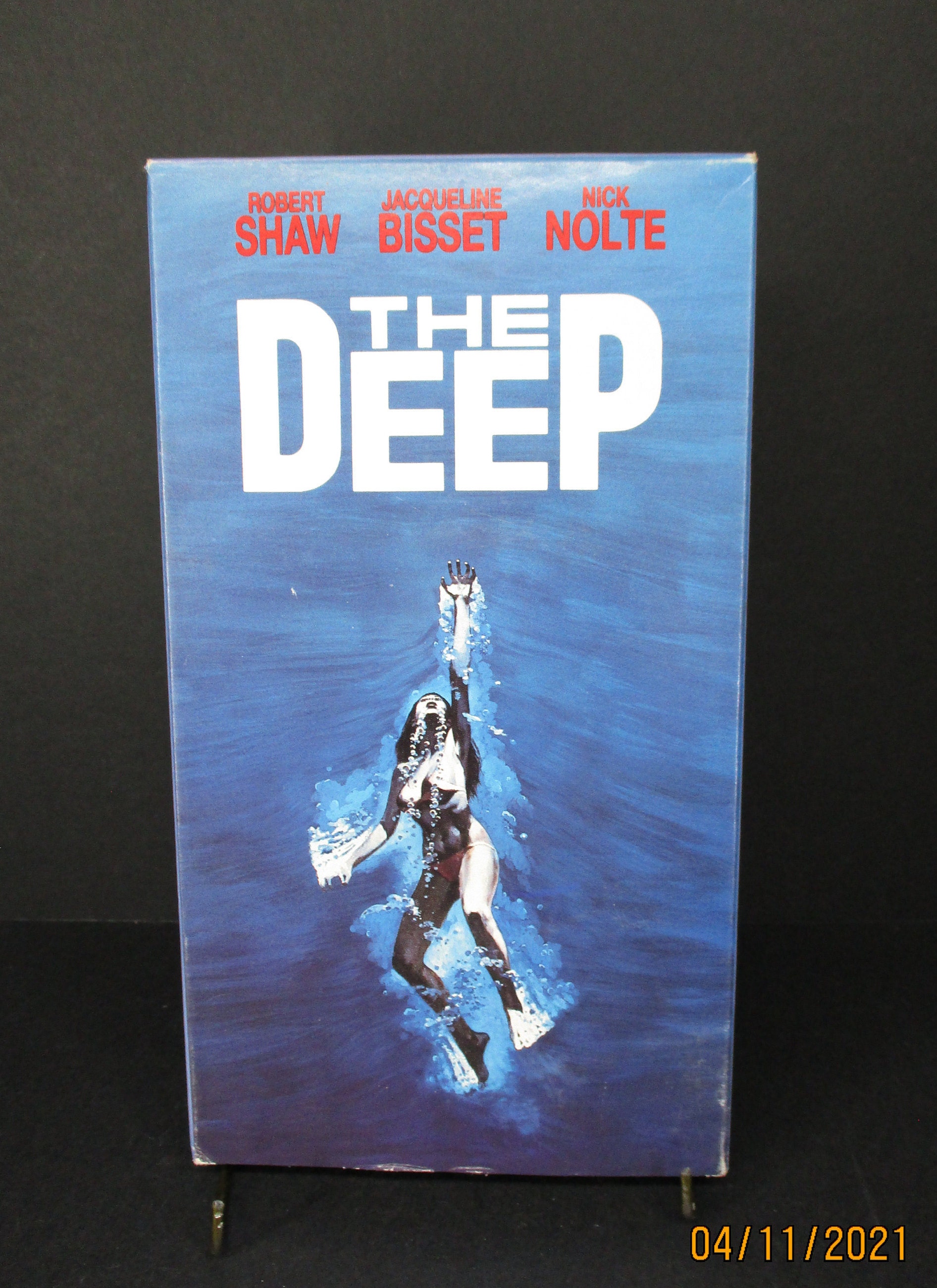 The Deep VHS 1993 Robert Shaw Jacqueline Bisset Nick - Etsy UK