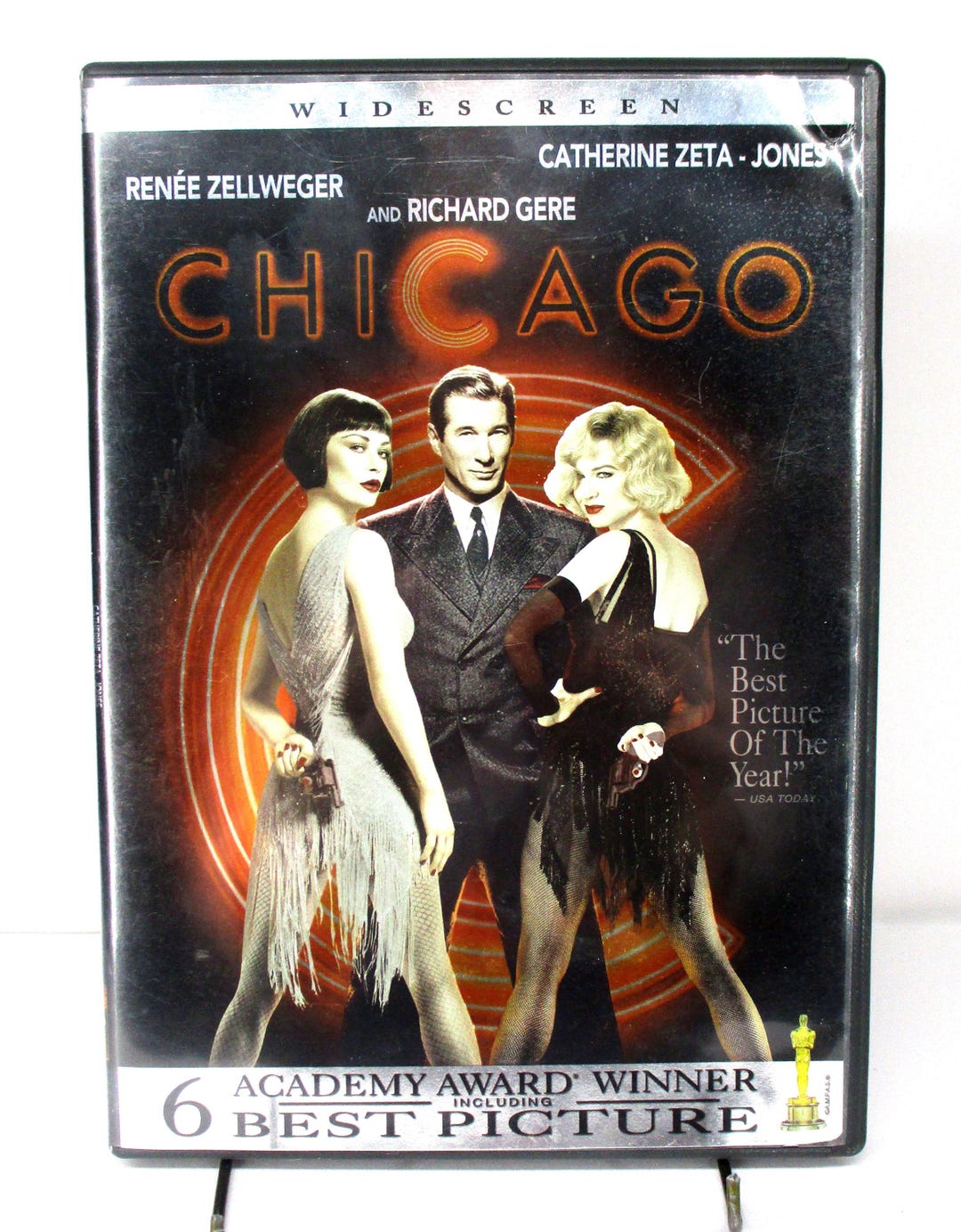 Chicago (DVD, 2003, Widescreen) Richard Gere, Catherine Zeta-jones - Etsy