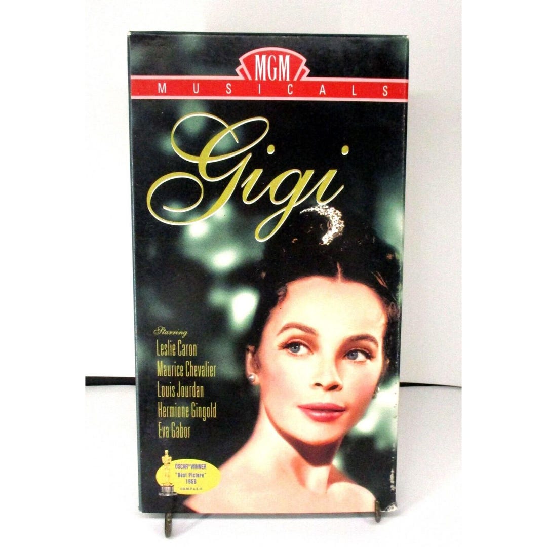 Gigi (VHS, 1998, MGM Musicals) Leslie Caron, Eva Gabor - Etsy