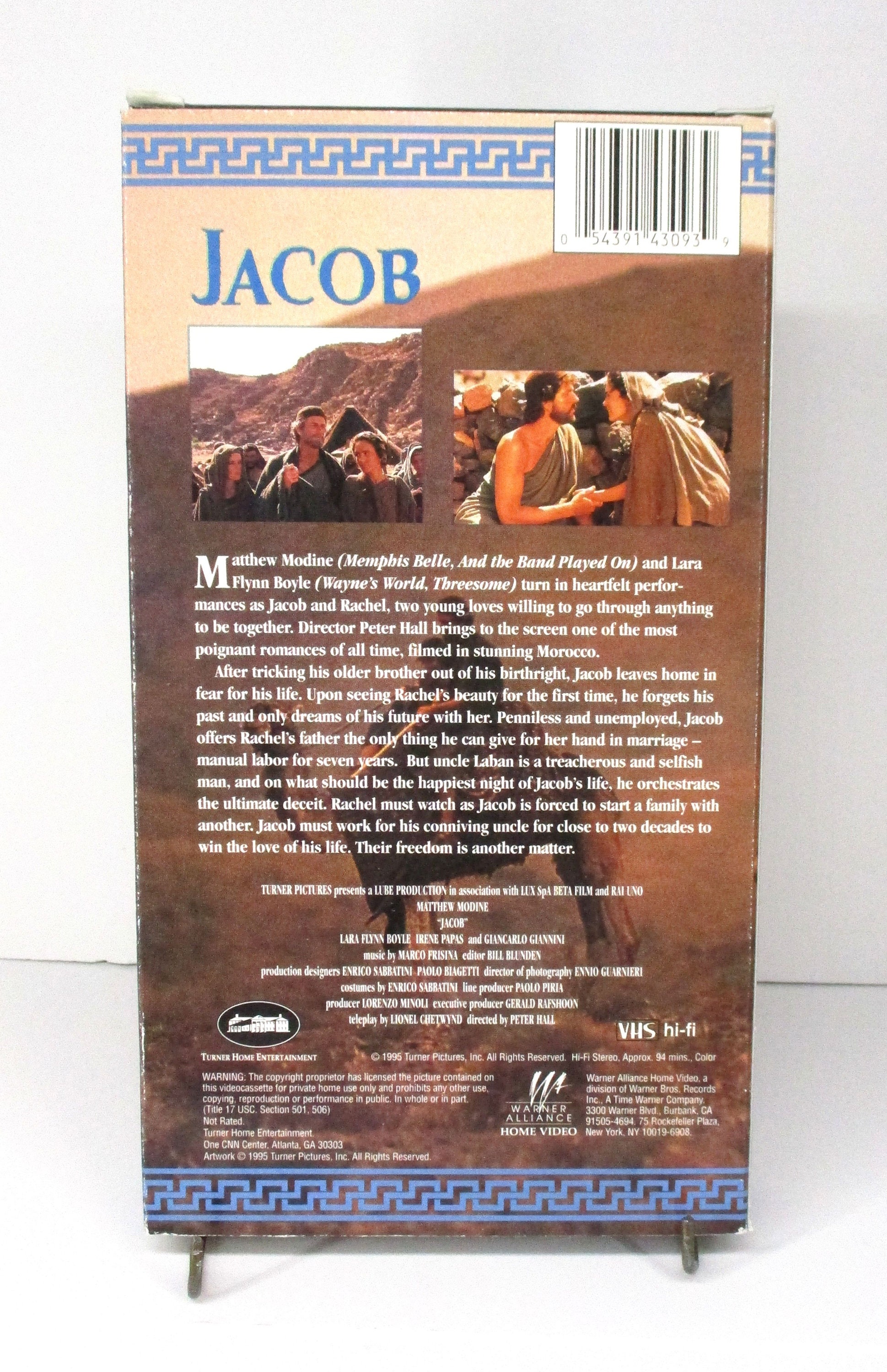 The Bible Collection Jacob (VHS, 1995) Matthew Modine, Sean Bean - Etsy