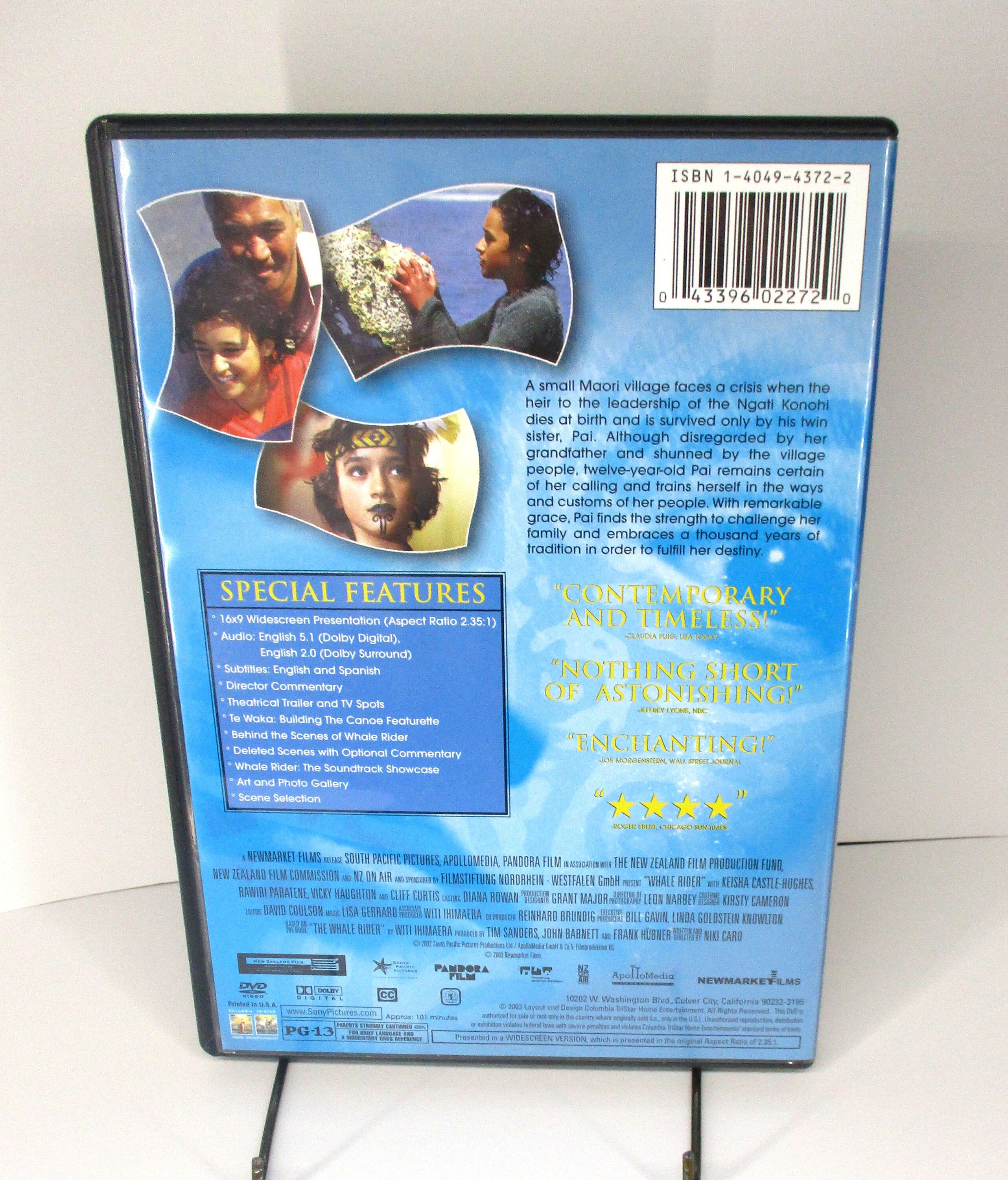 Whale Rider DVD, 2003, Special Edition Keisha Castle-hughes - Etsy