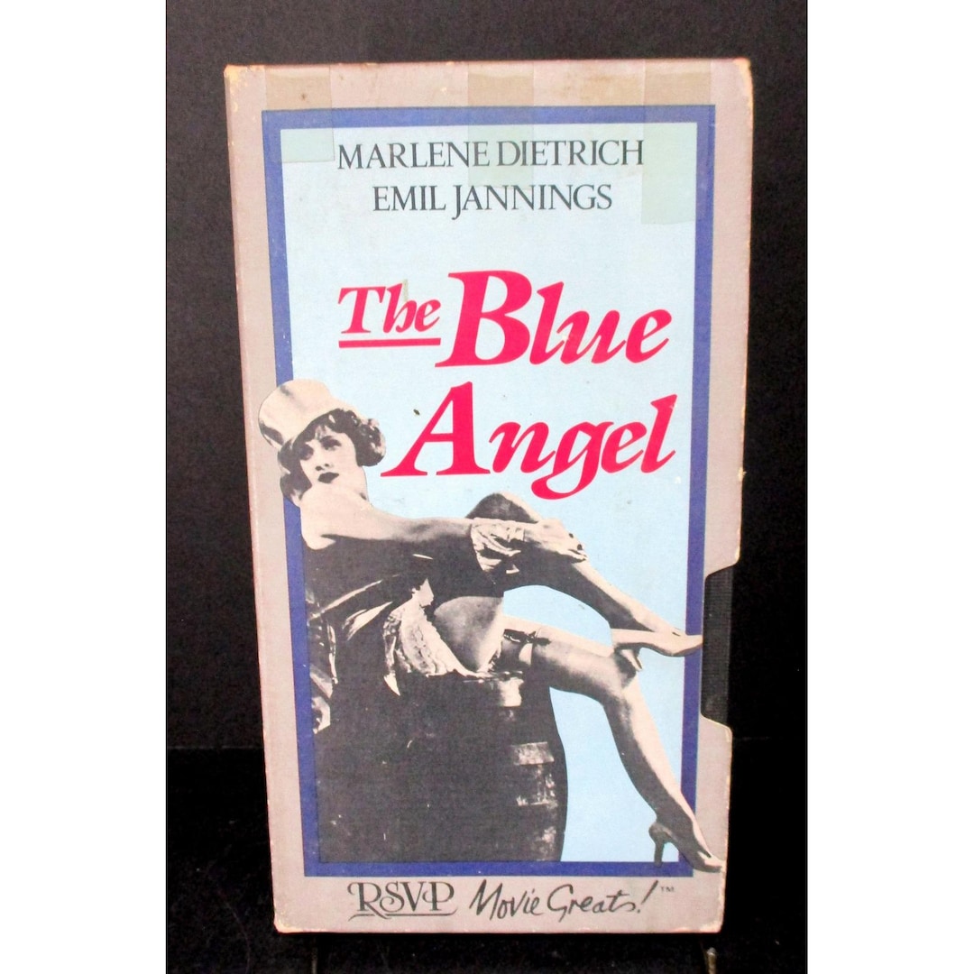 The Blue Angel (VHS, RSVP Movie Greats) Marlene Dietrich, Emil Jannings ...