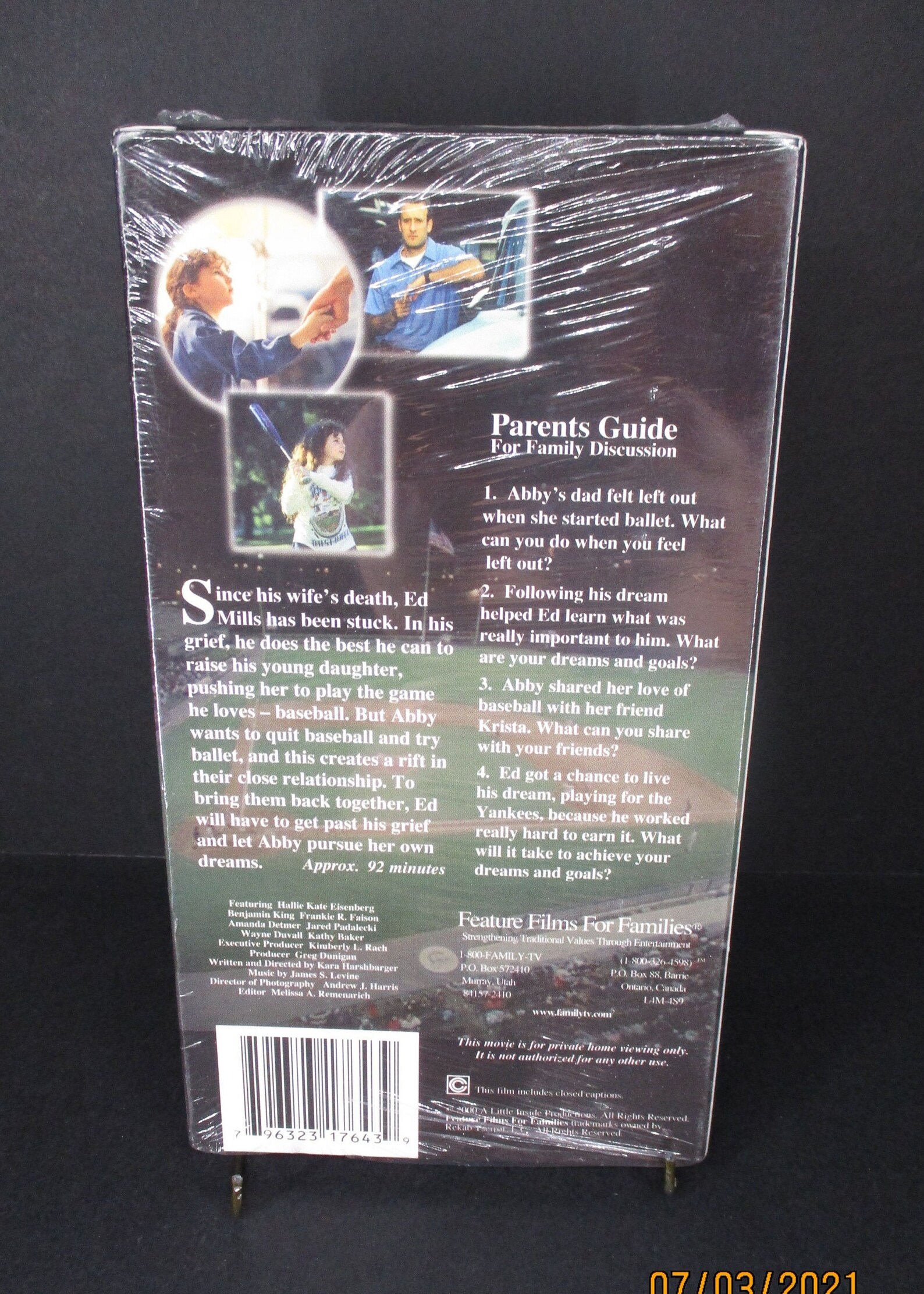 A Little Inside Feature Films for Families VHS 2000 Hallie - Etsy