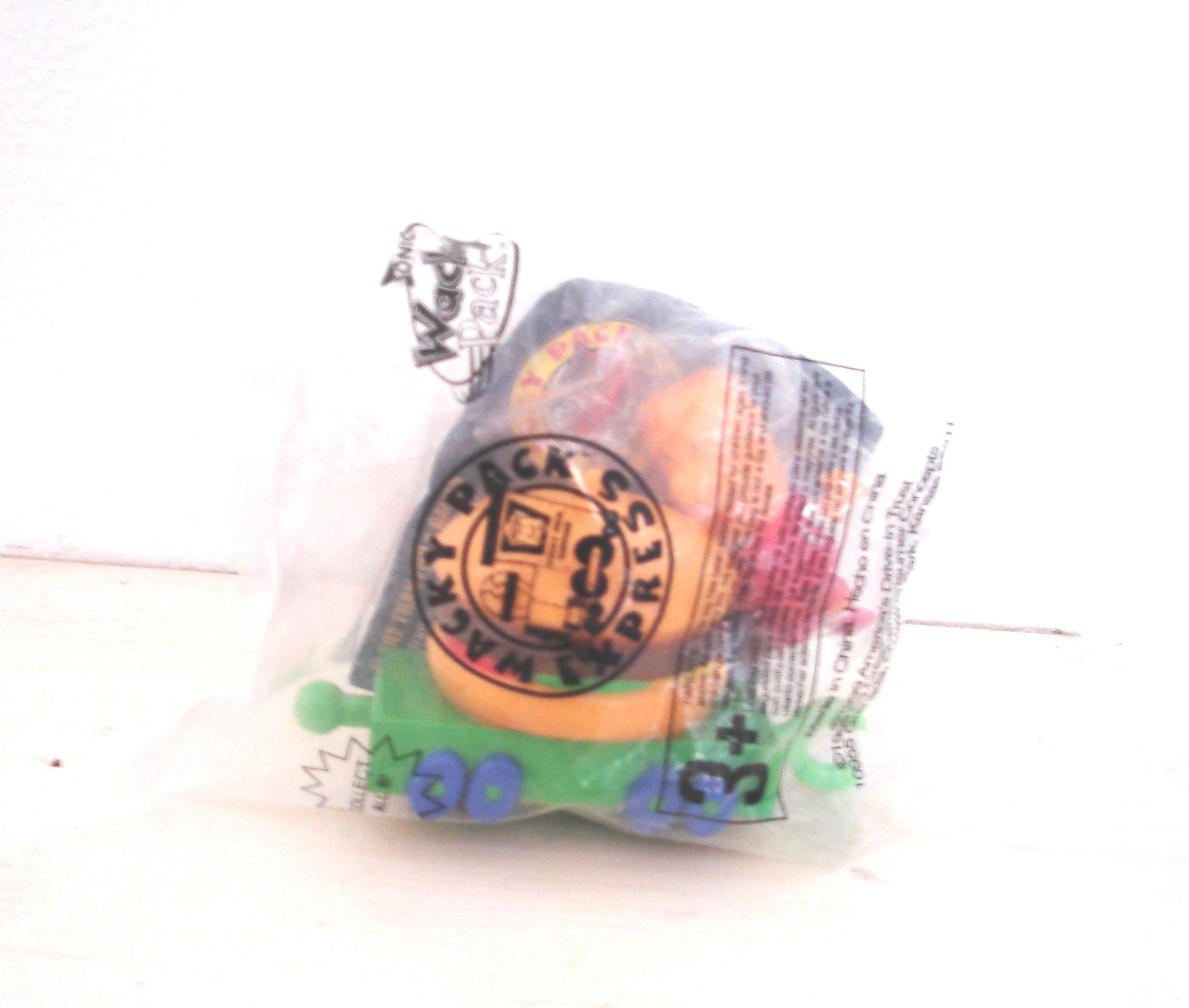 Sonic-Wacky Pack Kids Chew Chew Food Train Hamburger Train - Etsy España