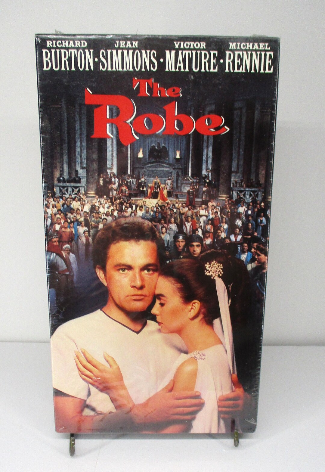 The Robe (VHS, 1998, Brand New W/ Watermark) Richard Burton, Jean ...