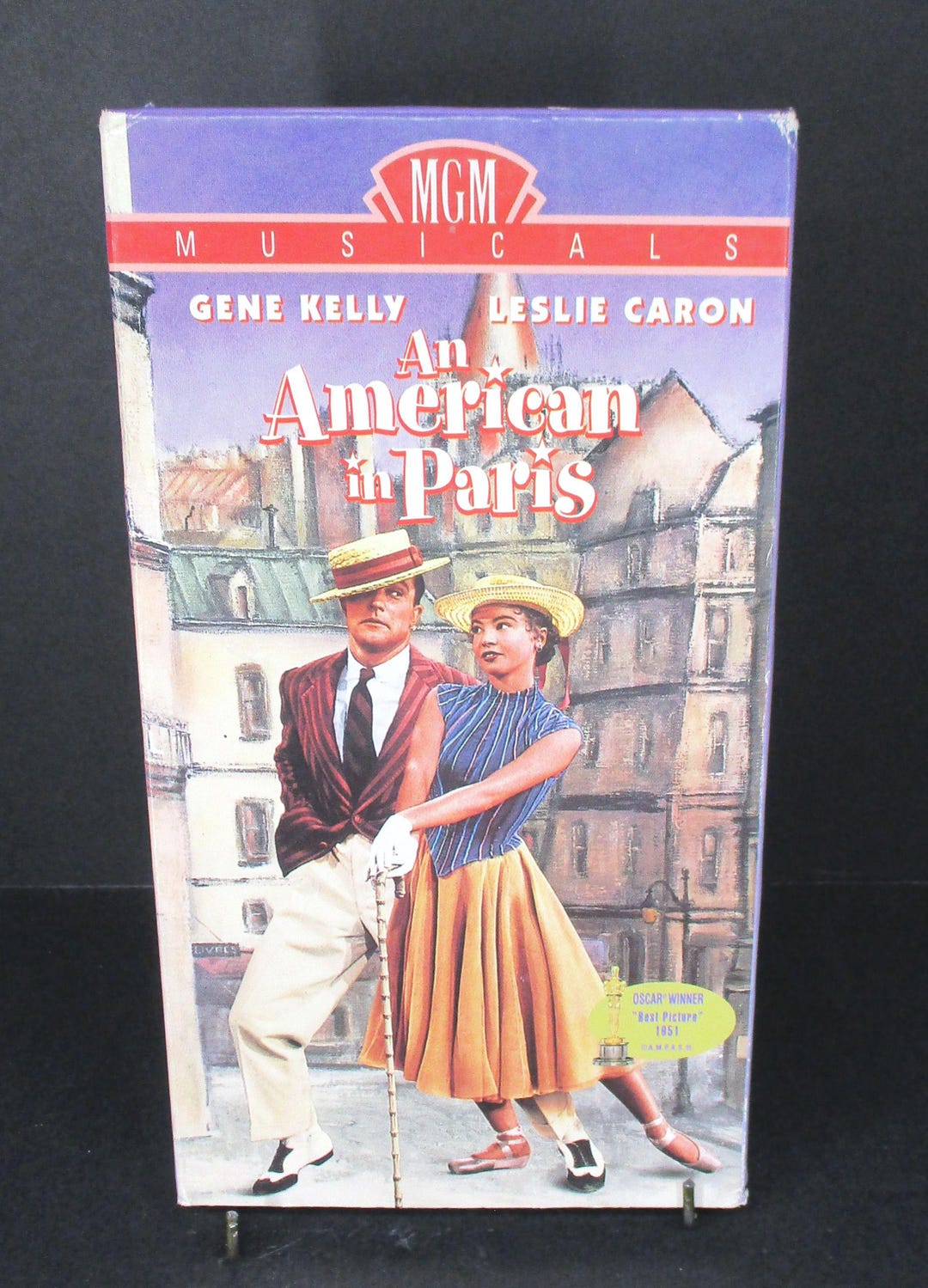 MGM Musicals an American in Paris (VHS, 1996) Gene Kelly, Leslie Caron ...
