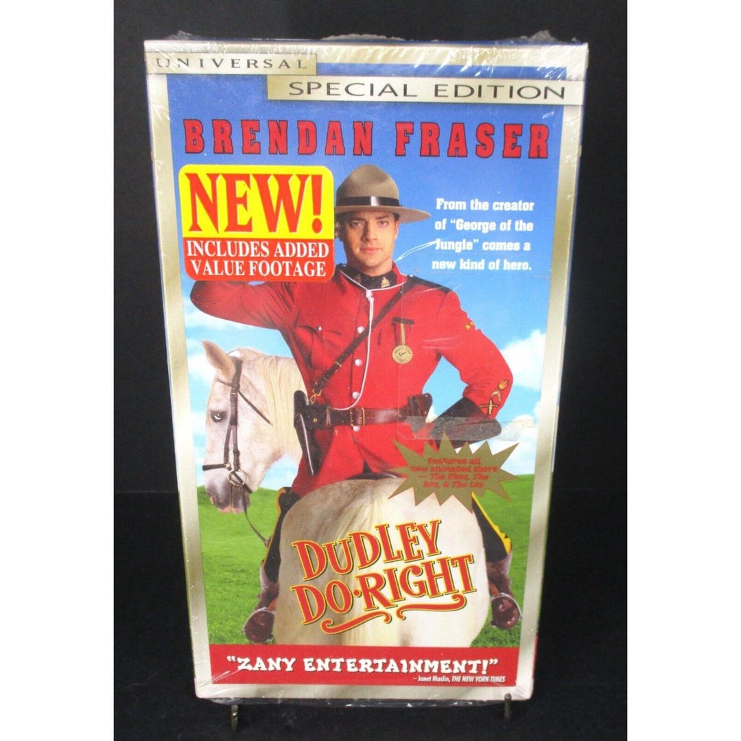 Dudley Do-right (VHS, 2000, Special Edition, W/ Watermark) Brendan ...