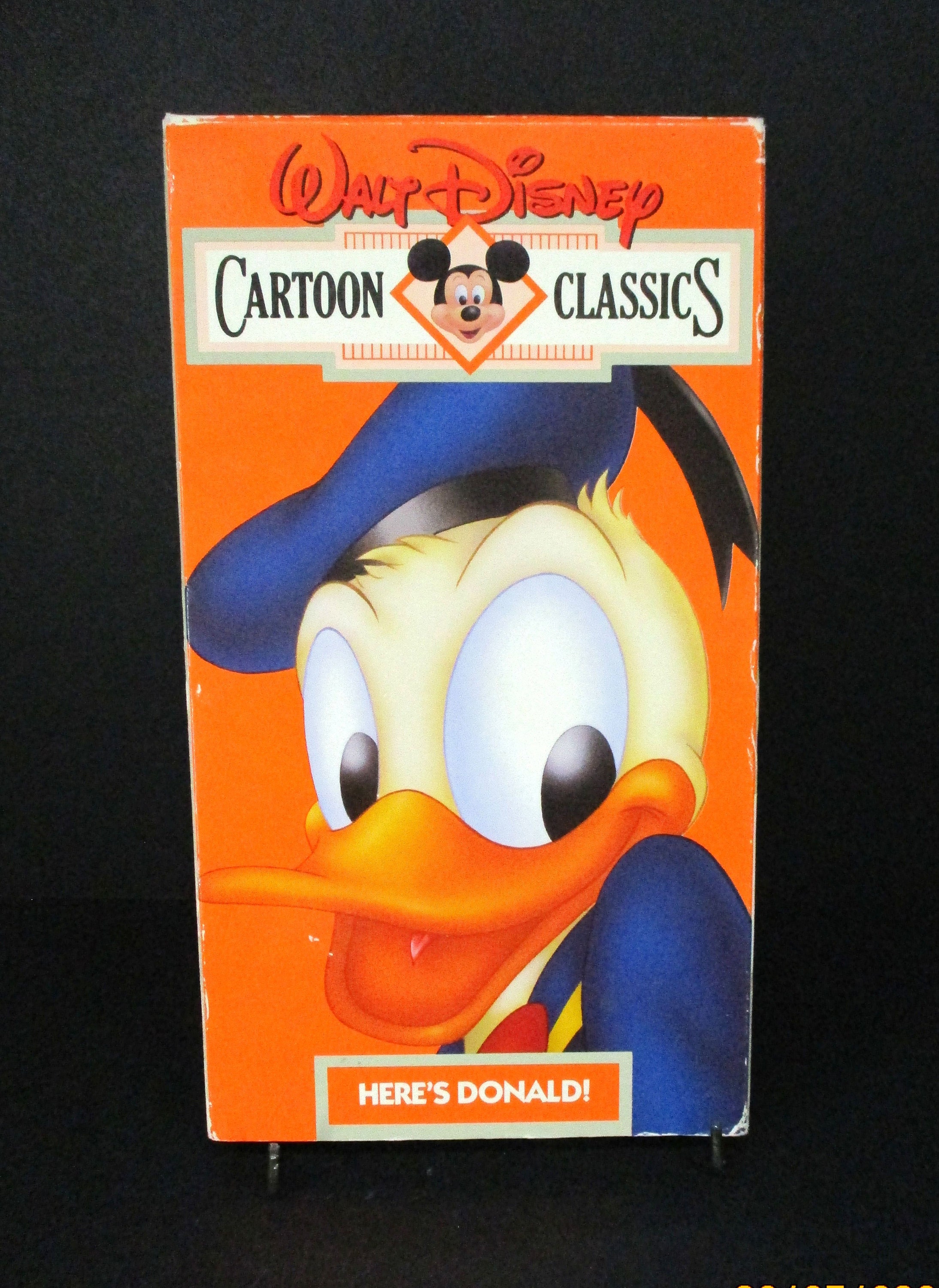 Walt Disney Cartoon Classics Vhs Donald Eg