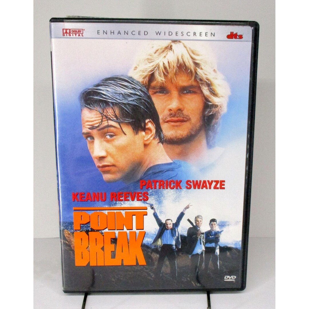 Point Break (DVD, 2000, Widescreen) Keanu Reeves, Patrick Swayze ...