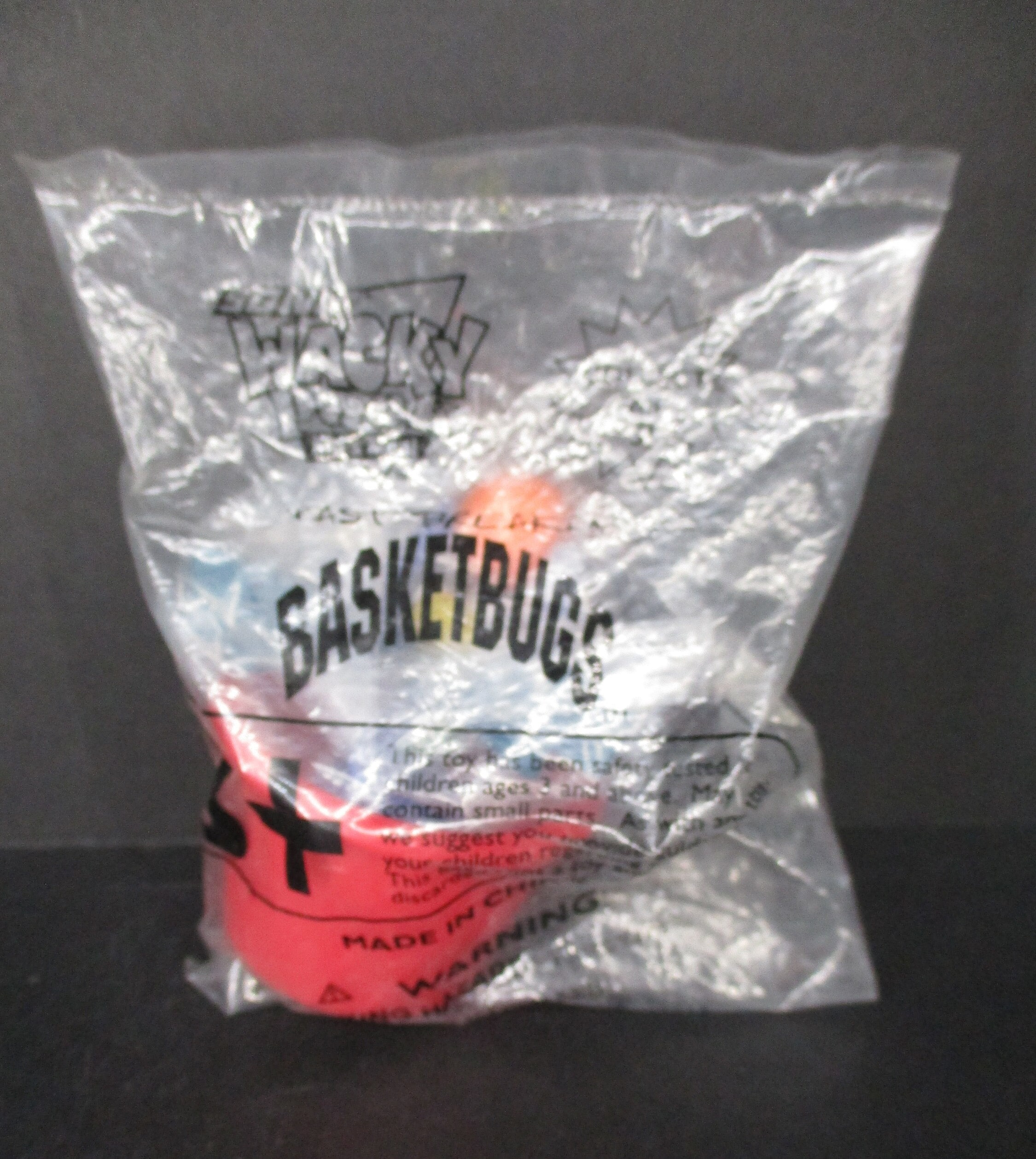 Sonic Drive in Wacky Pack Kid's Meal Fast Breakin Basketbugs Toy 1998 ...