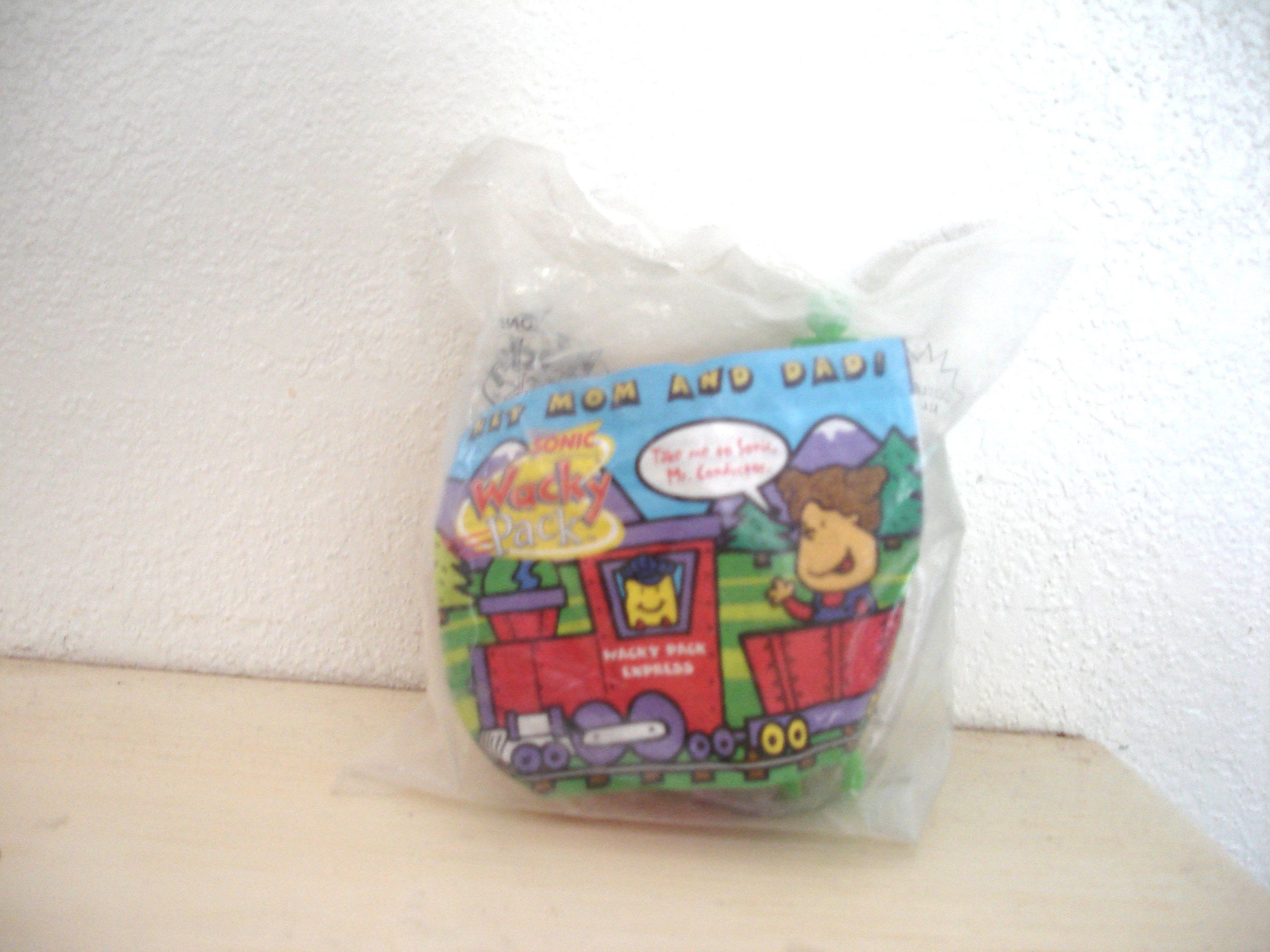 Sonic-Wacky Pack Kids Chew Chew Food Train Hamburger Train - Etsy España