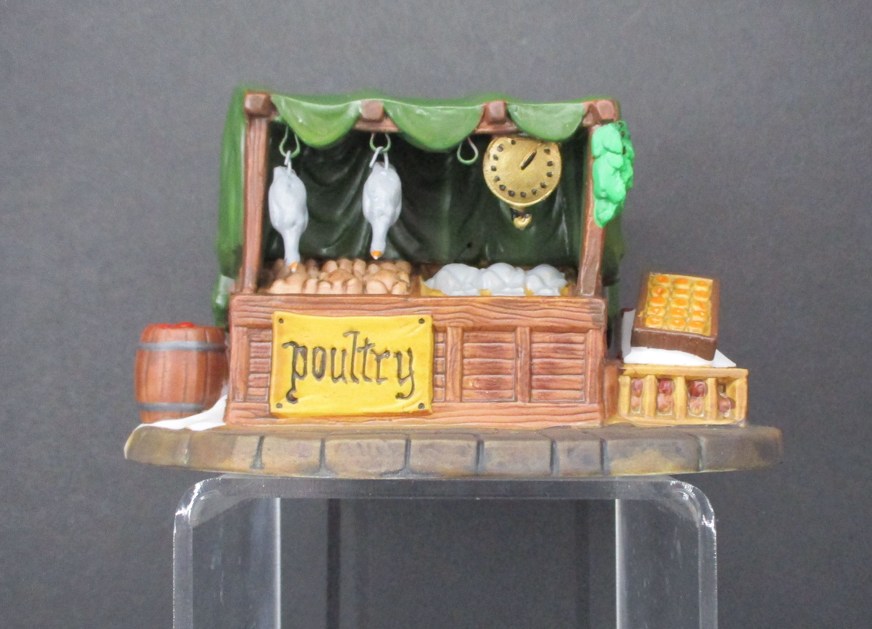 Dept 56 Heritage Village Collection Poultry Market 3pc Set Retired - Etsy