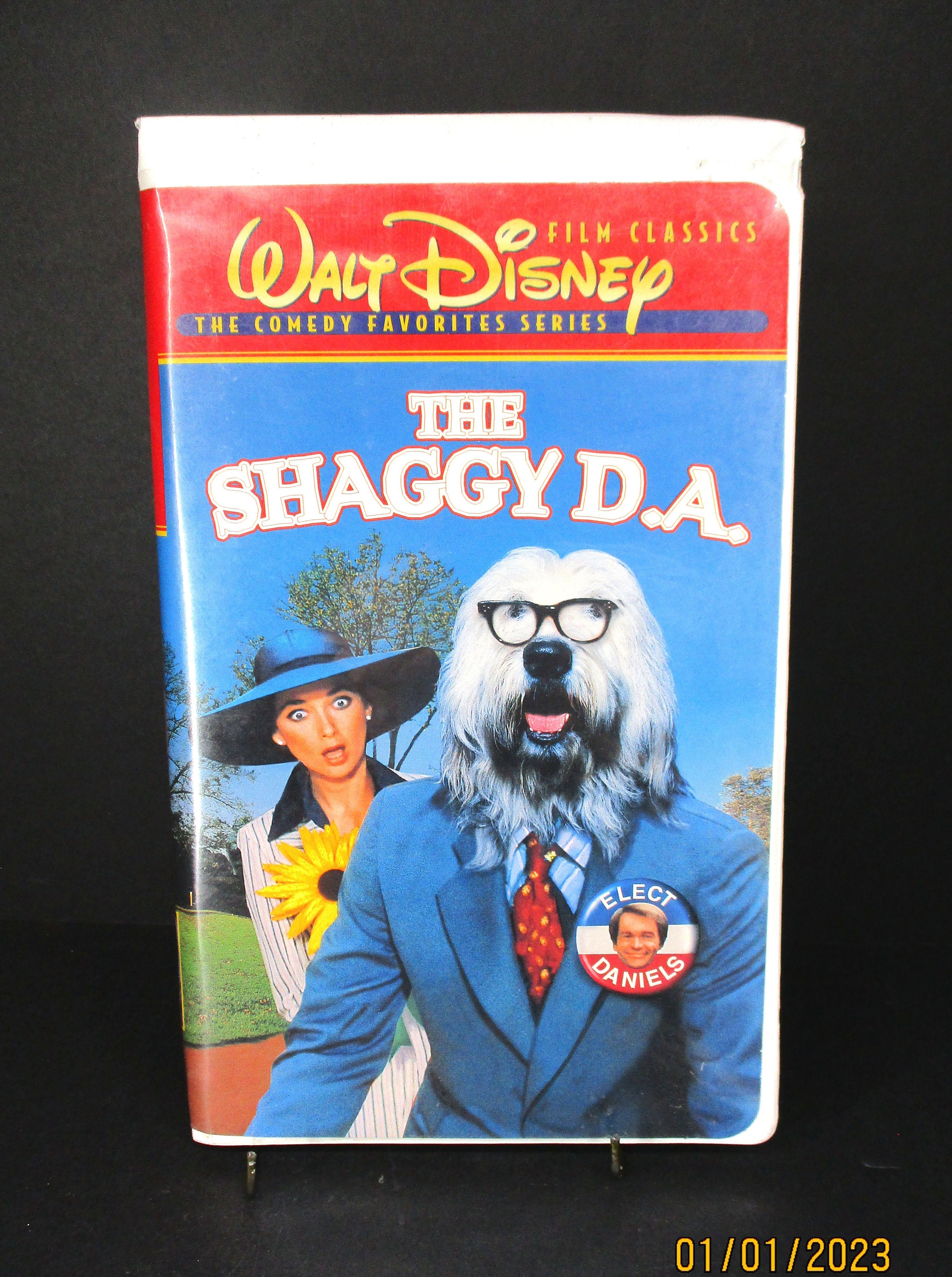 Walt Disney Film Classics the Shaggy D.A. VHS, Clam-shell Suzanne ...