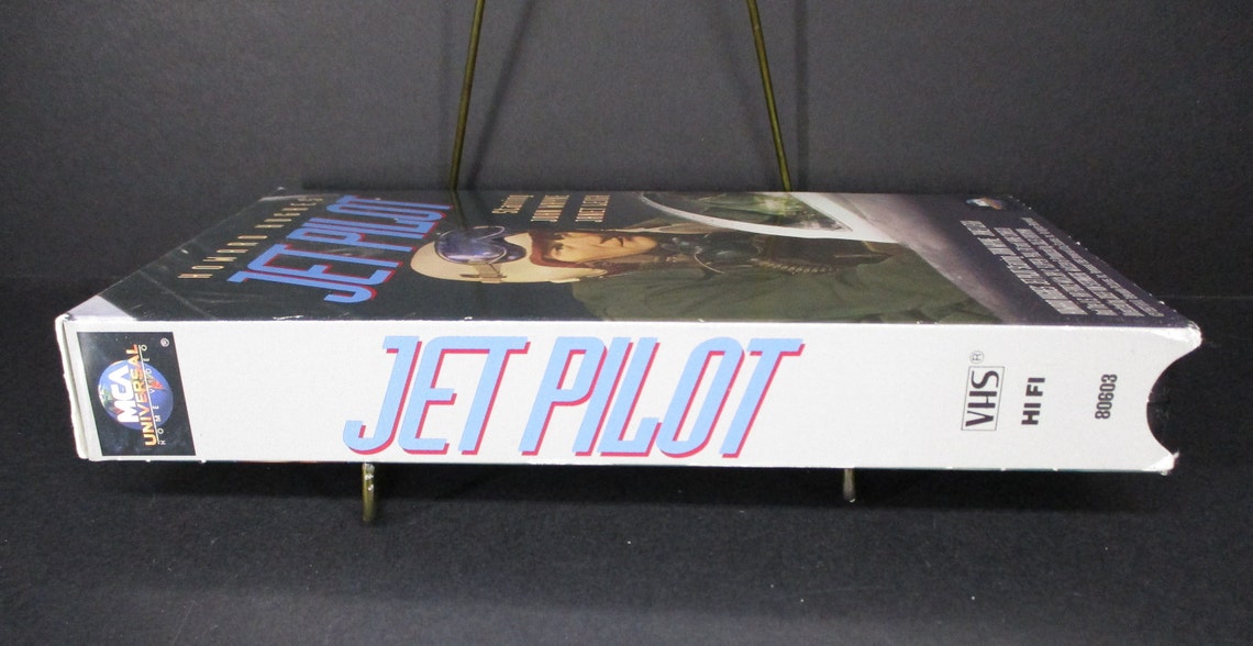 Jet Pilot VHS 1992 John Wayne, Janet Leigh, Howard Hughes - Etsy