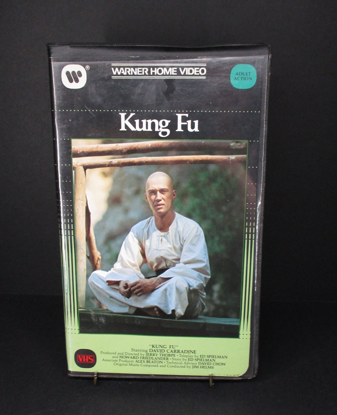 Kung Fu (VHS 1984 Clam-shell) David Carradine, Keye Luke - Etsy