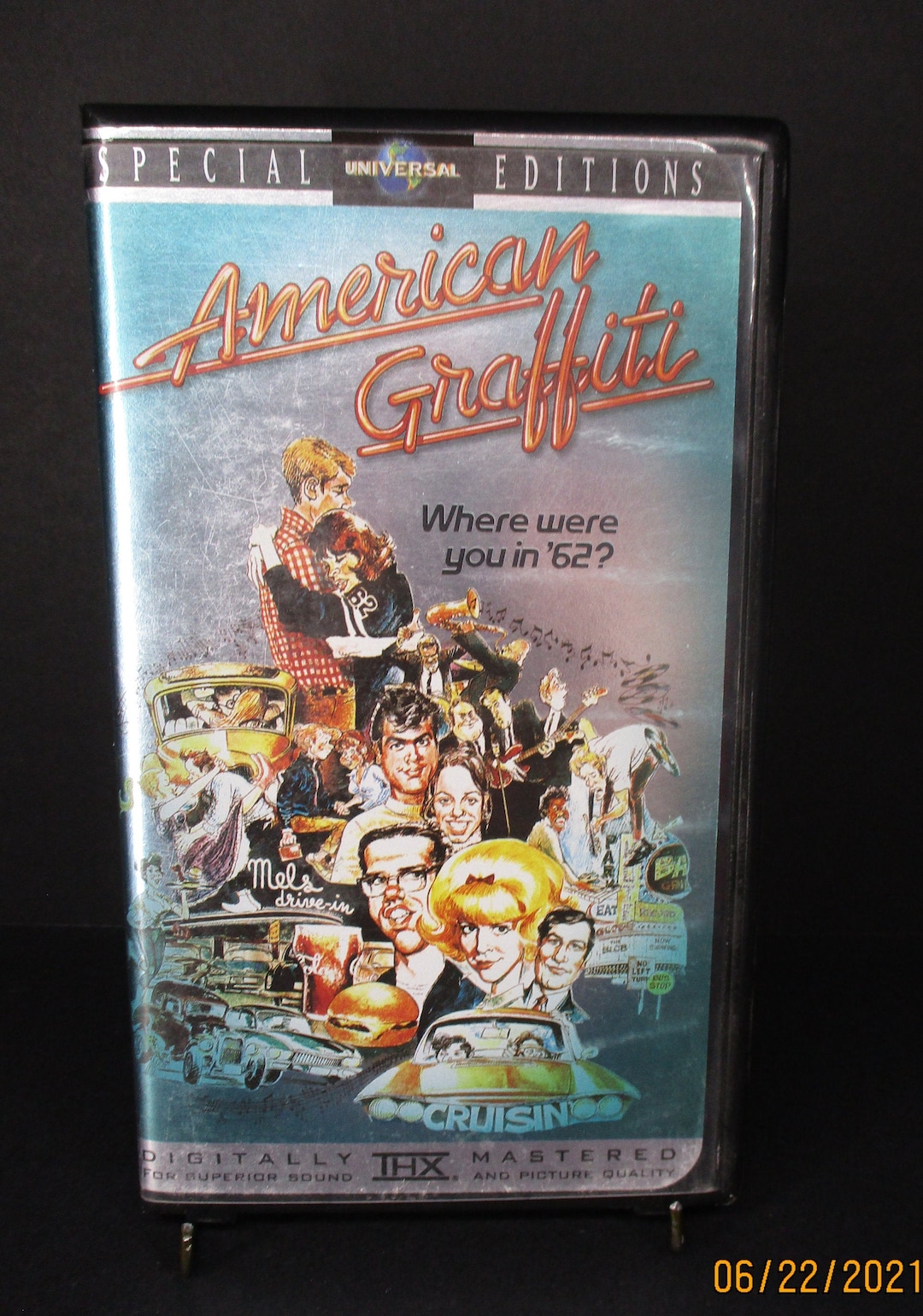 American Graffiti (VHS, 1998, 25th Anniversary Special Edition Hard ...