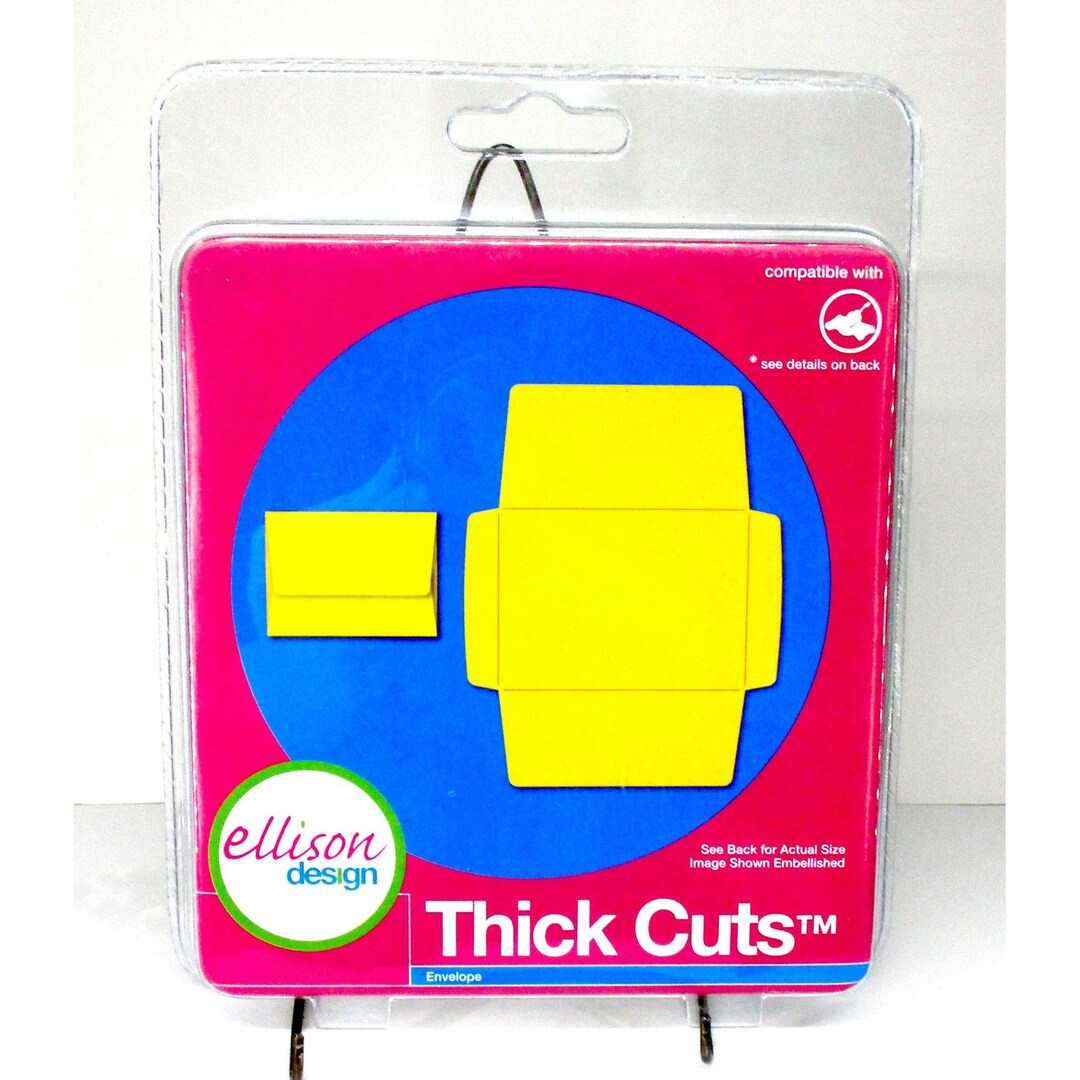 Ellison Design Thick Cuts Envelope Die Cut Crafting Tool, New ...