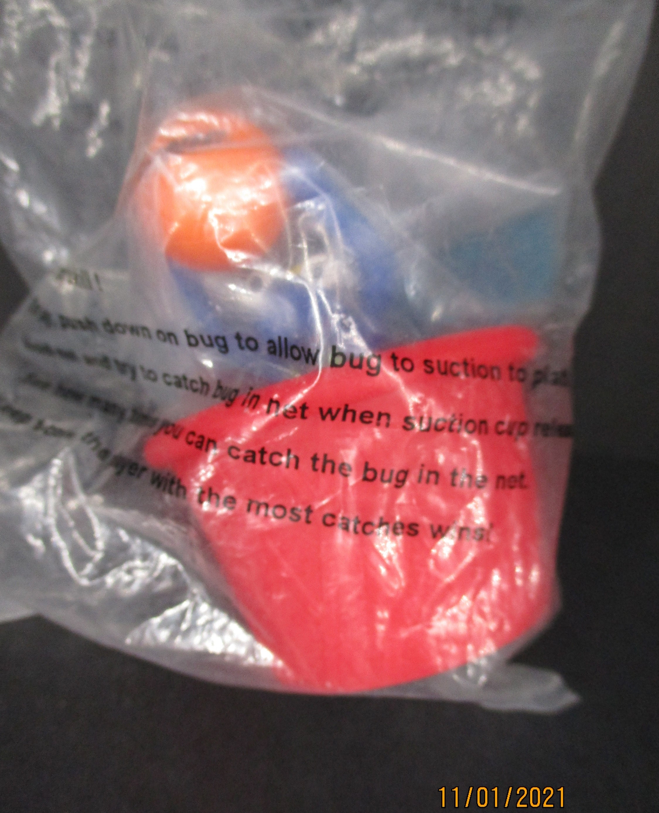 Sonic Drive in Wacky Pack Kid's Meal Fast Breakin Basketbugs Toy 1998 ...