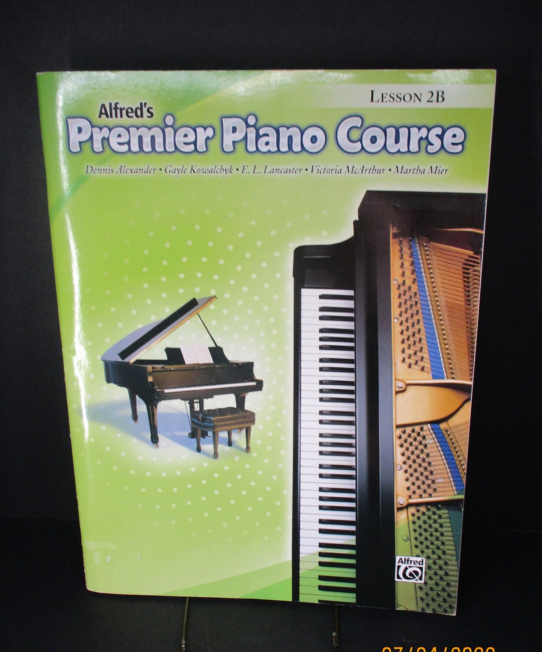 Alfred's Premier Piano Course Lesson 2B Artristy & Keyboard Skills - Etsy