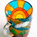 Sun Mug Coffee Mug Sunrise Sun Art Hand Painted Tea Mug - Etsy