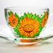 Sunflowers Tea Cup and Saucer Set Personalized Flowers Tea - Etsy