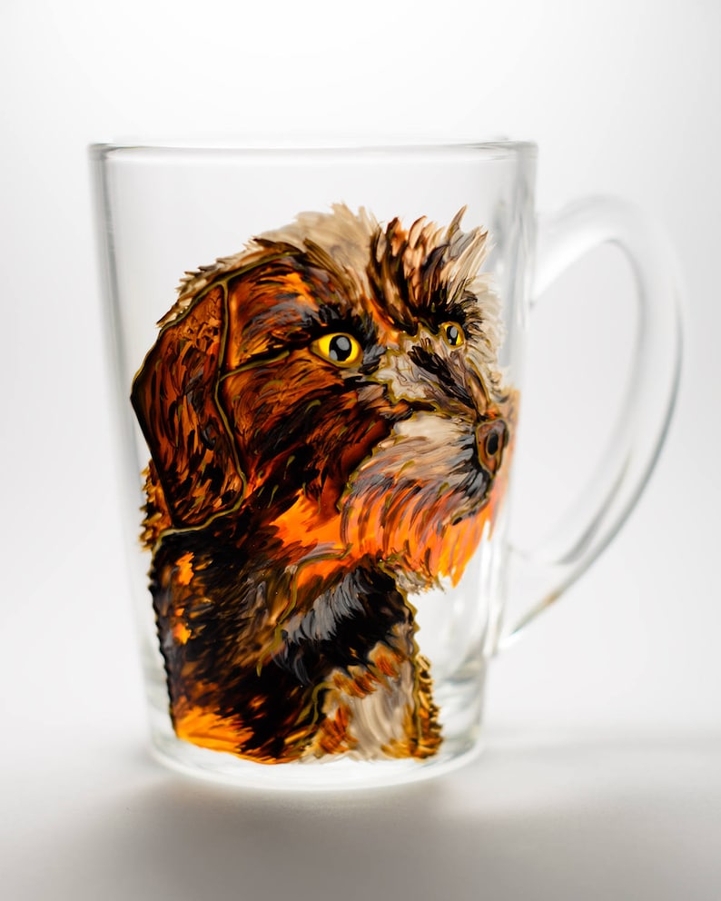 Custom Dog Mug Pet Portrait Gift Personalized Pet | Etsy