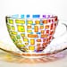 Tea Set Colorful Tea Cup and Saucer Personalized Tea Party Favors ...