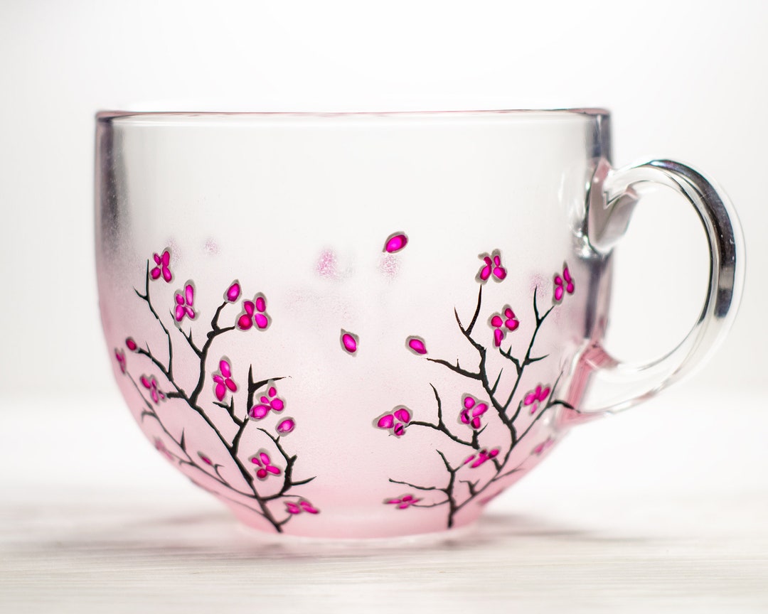Personalized Cherry Blossom Coffee Mug Christmas Gift for Mom - Etsy