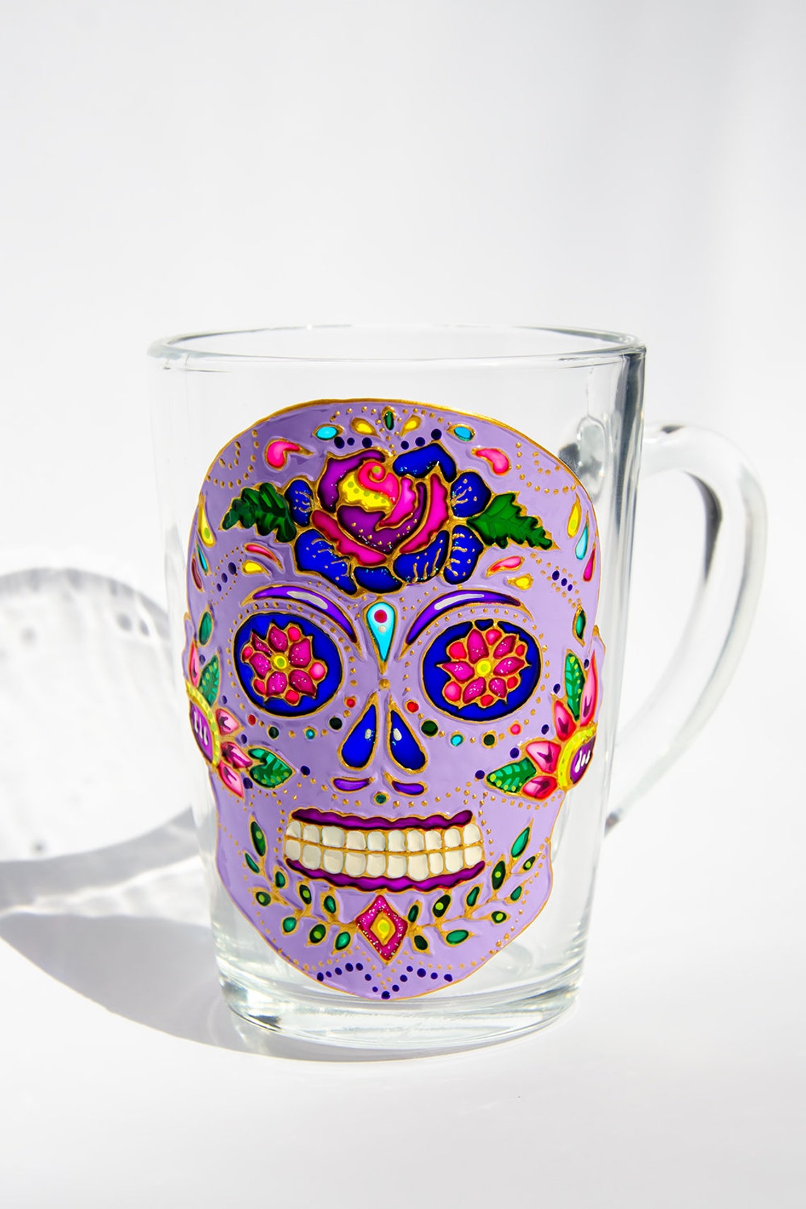 Sugar Skull Mug Sugar Skull Coffee Mug for Women Men | Etsy