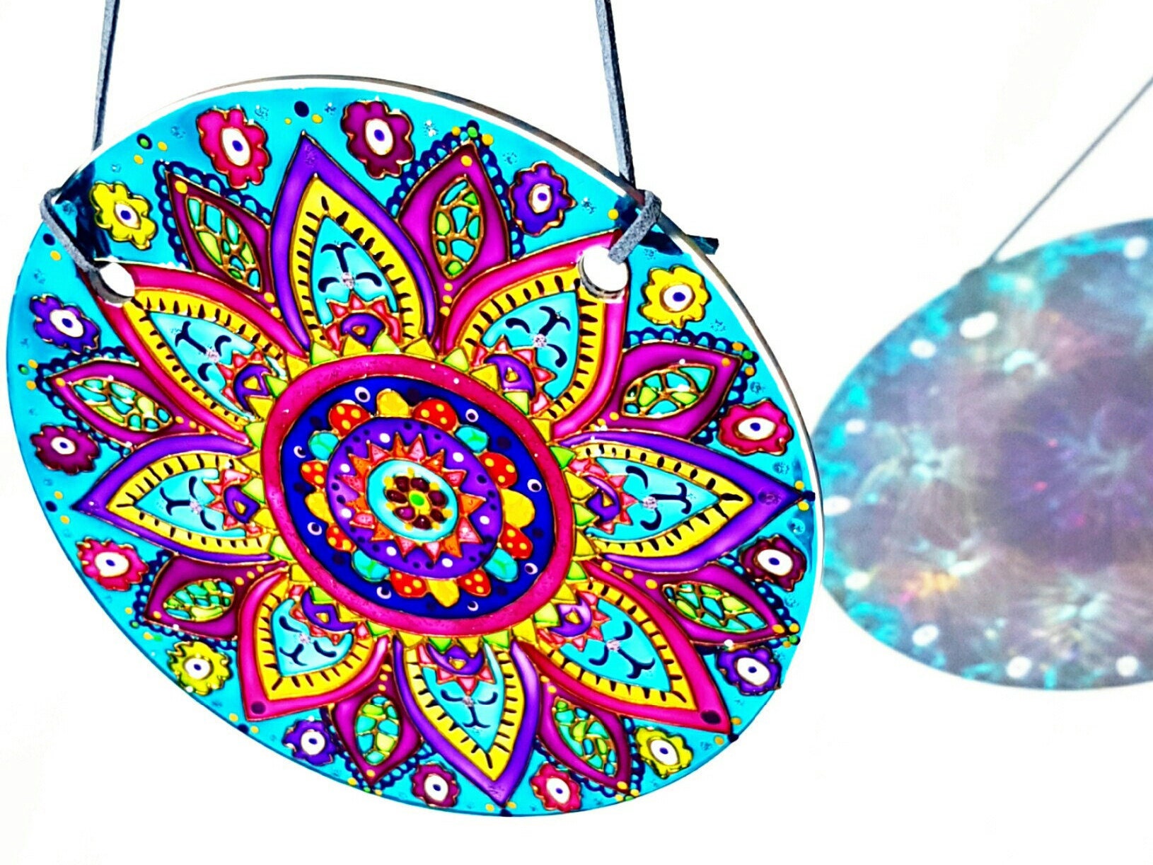 Glass Suncatcher Stained Glass Sun Catcher for Window | Etsy