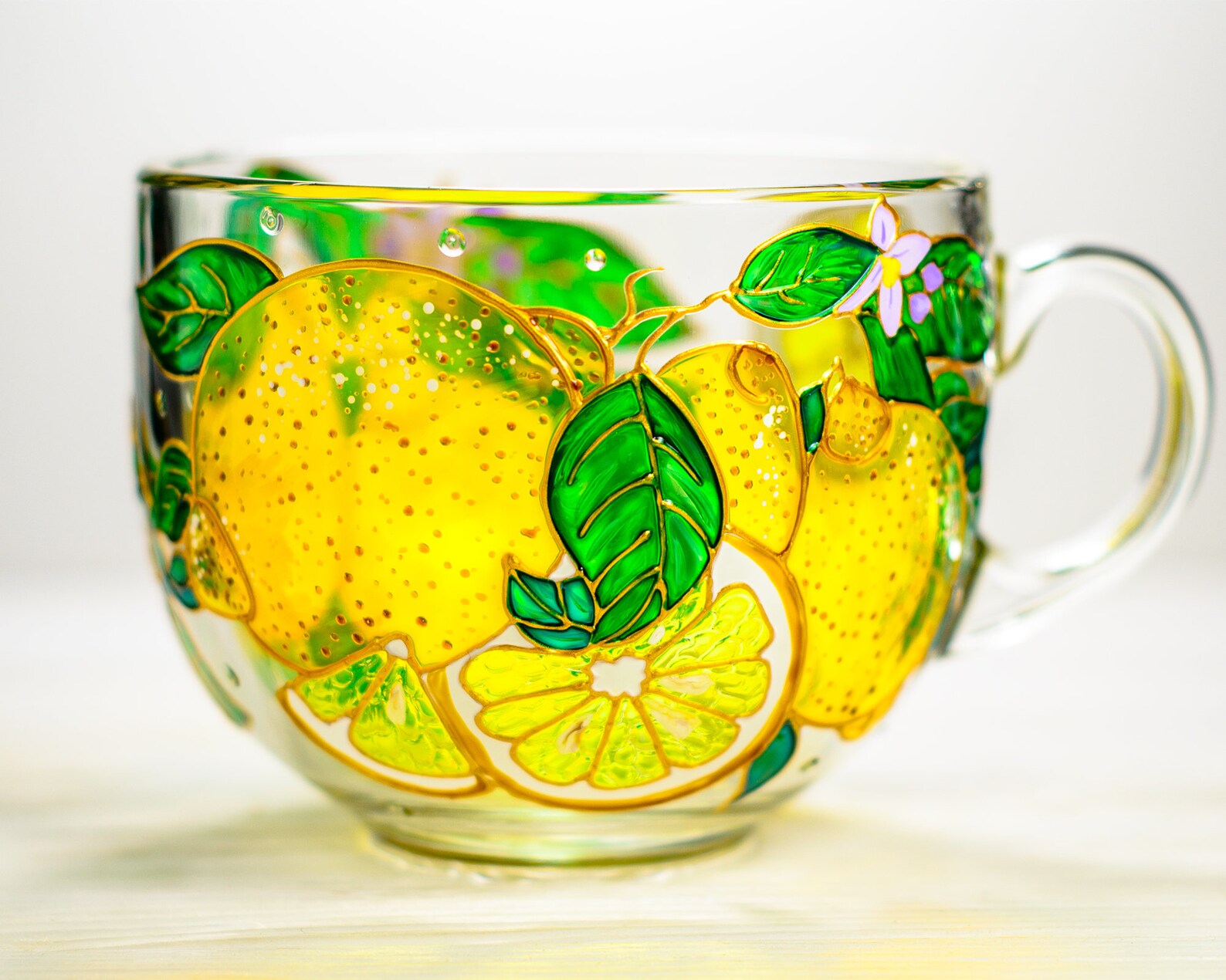 Lemon Coffee Mug, Personalized Summer Mug, Amalficore Gift ...