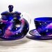 Celestial Tea Set Teapot With Cup and Saucer, Personalized Astrology ...