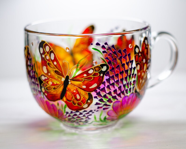 Butterfly Mug Monarch Butterflies Coffee Mug Butterfly | Etsy