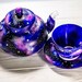 Celestial Tea Set Teapot With Cup and Saucer, Personalized Astrology ...