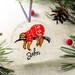 Sloth Christmas Ornament Personalized Kids Christmas Ornament - Etsy