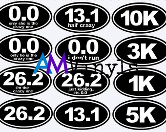Running decal | Etsy