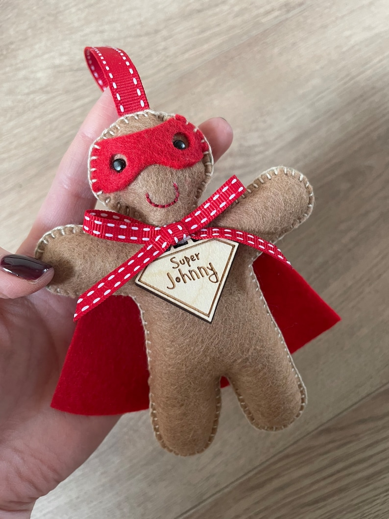 Hero Gingerbread Man - Etsy