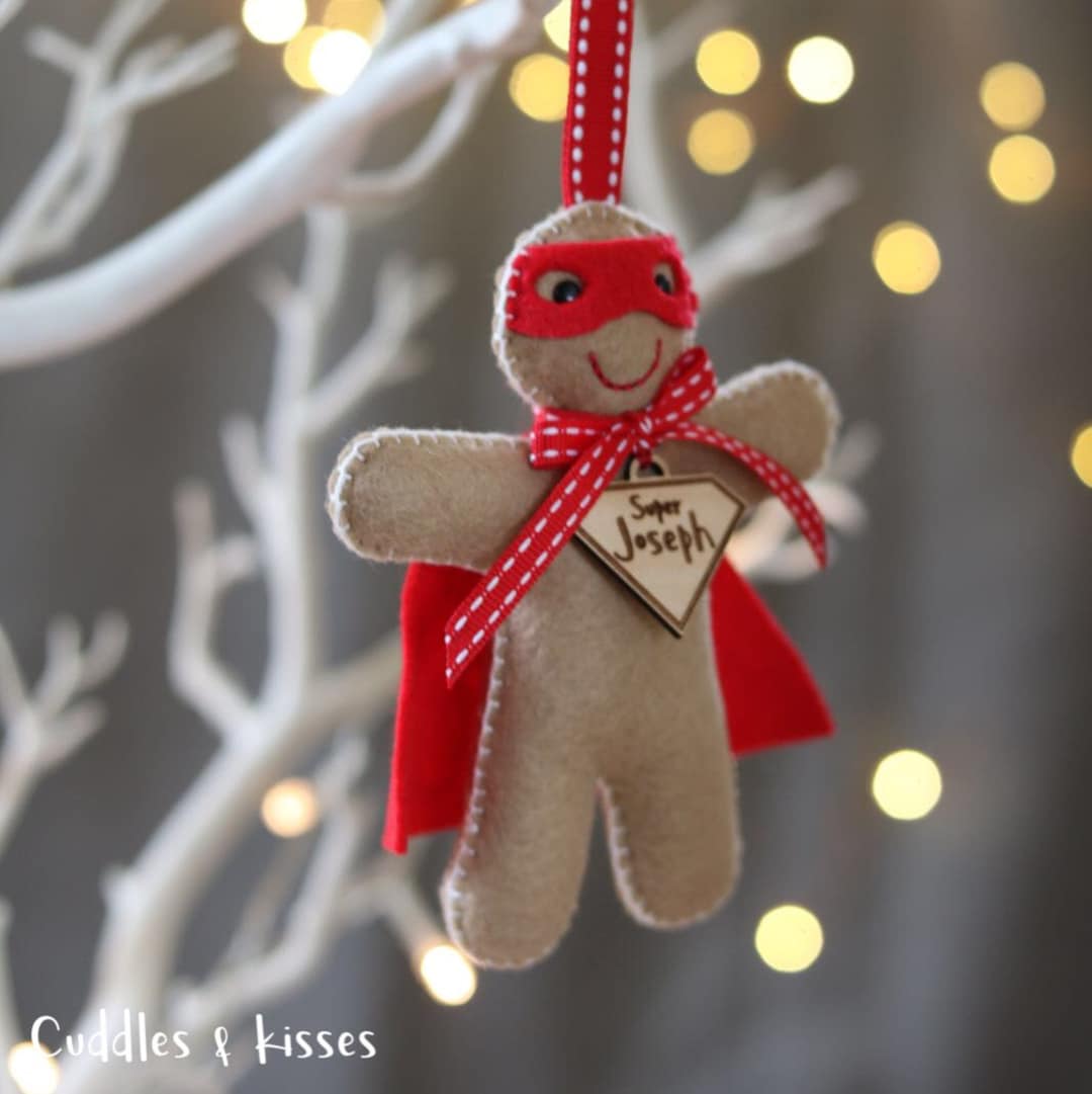 Hero Gingerbread Man - Etsy