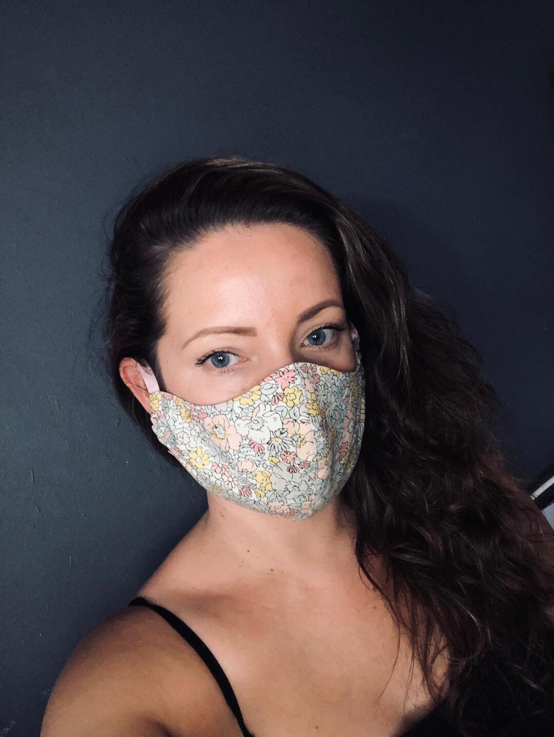 Double Layer Cotton Face Mask With Pocket for Filter - Etsy