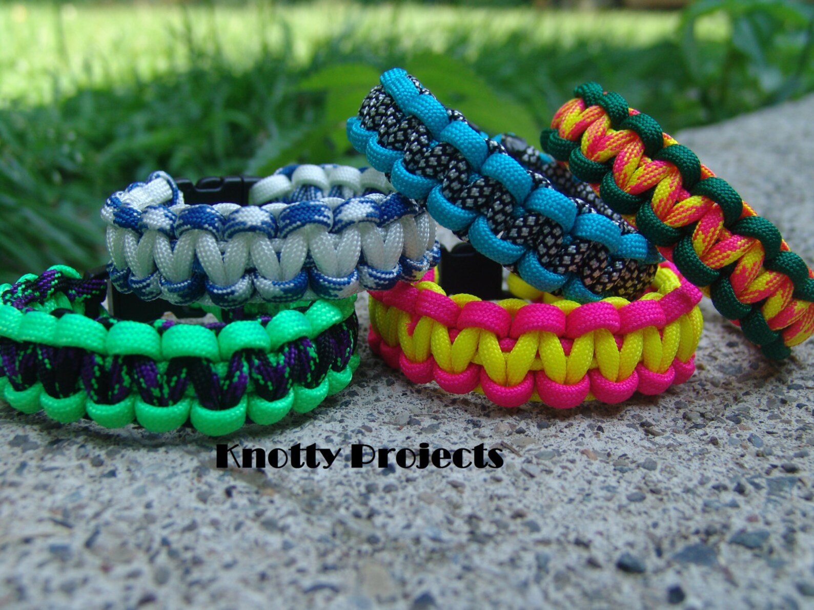 Cobra Braid Paracord Bracelets - Etsy