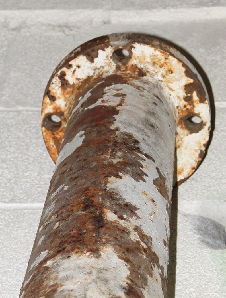 OLD Cast Iron SUNOCO Texaco Gas Station Sign Post we Can - Etsy