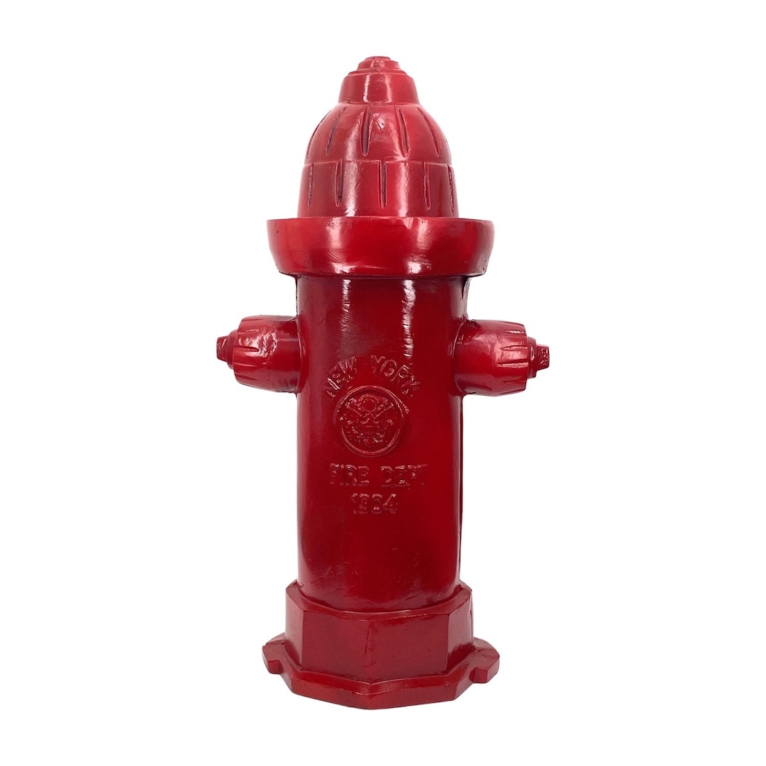 Full Size Replica Fire Hydrant Dated 1904 in Red - Etsy Singapore